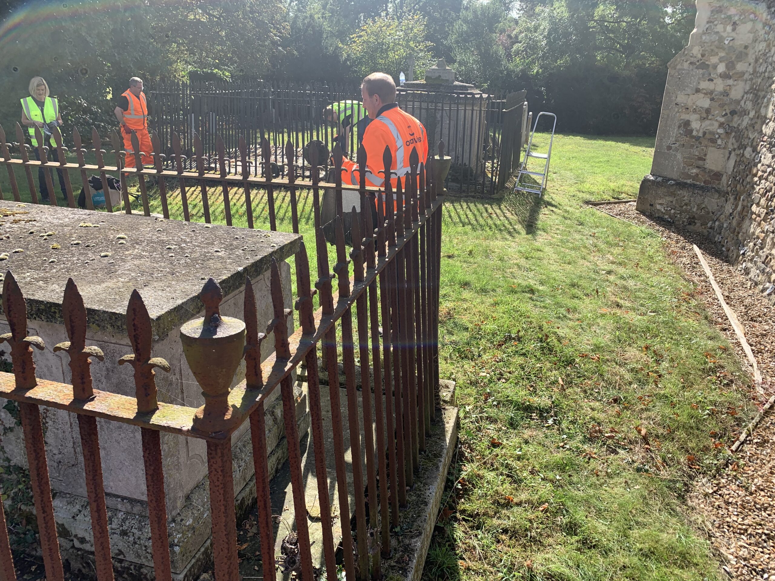 Looking after the community in Hinxton - StopThink!