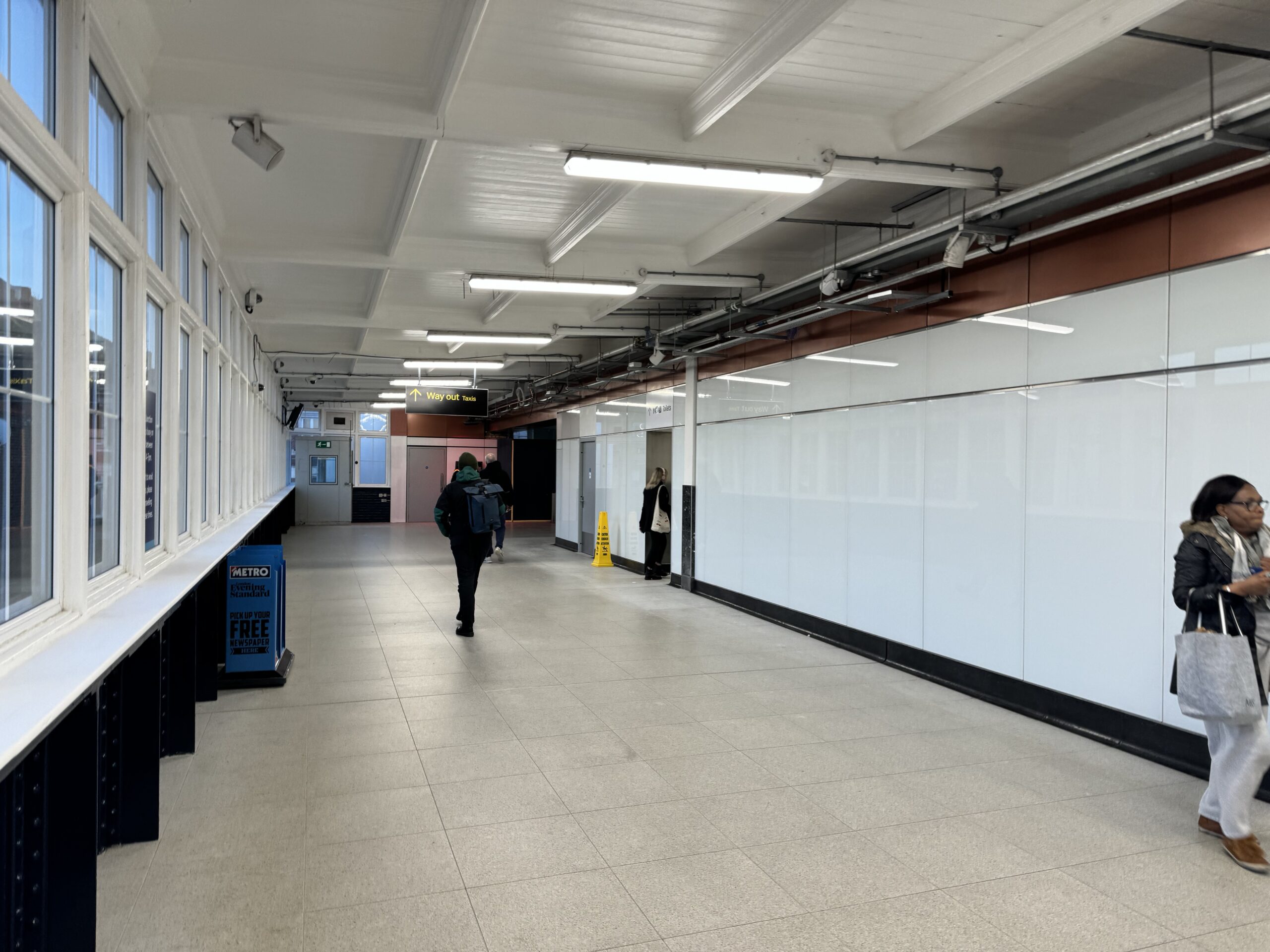 Unveiling new toilets and a revitalised Clapham Junction Station for ...