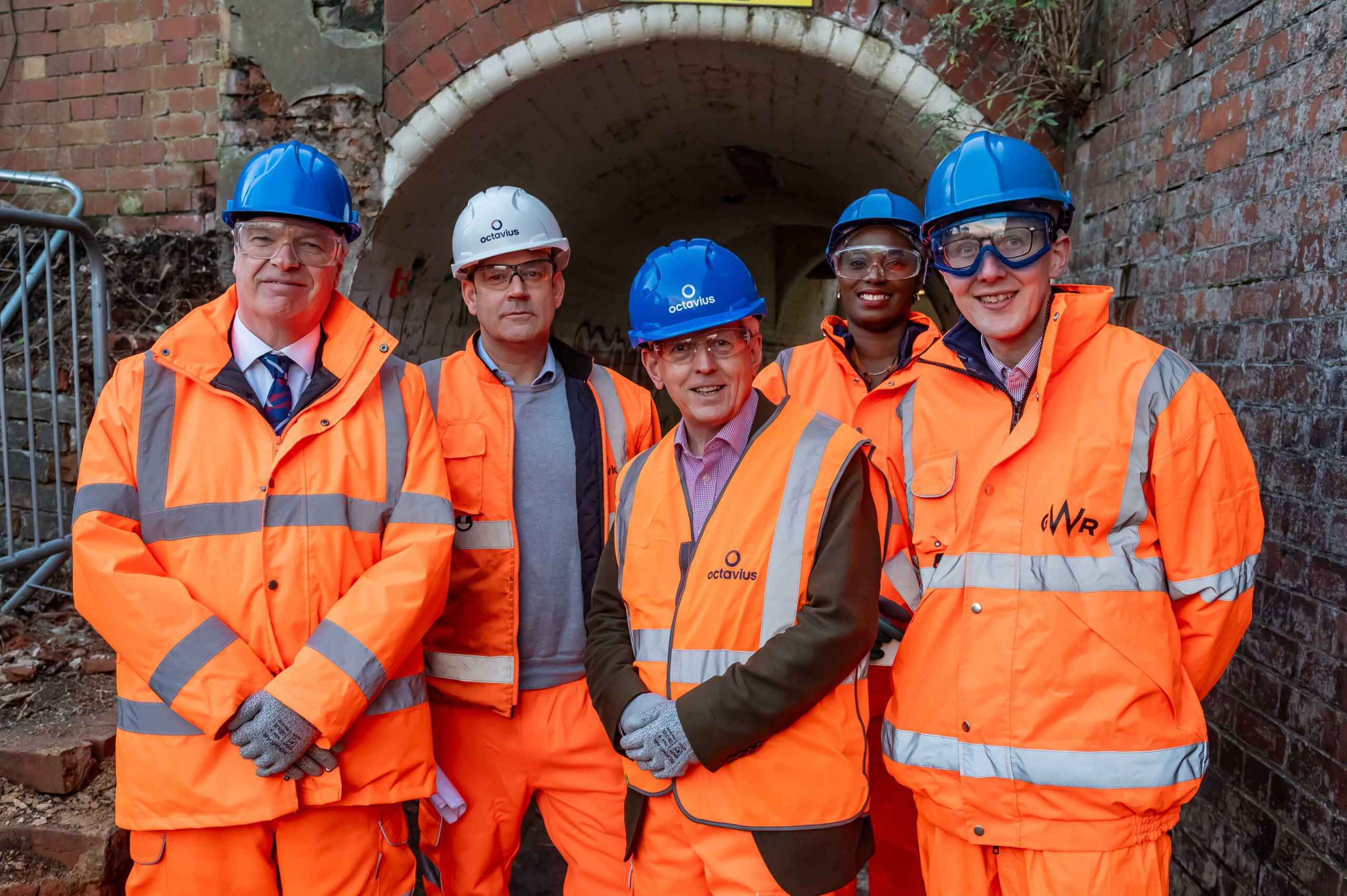 Octavius Rail Services team welcomes local MP, GWR, CK Rail to ...